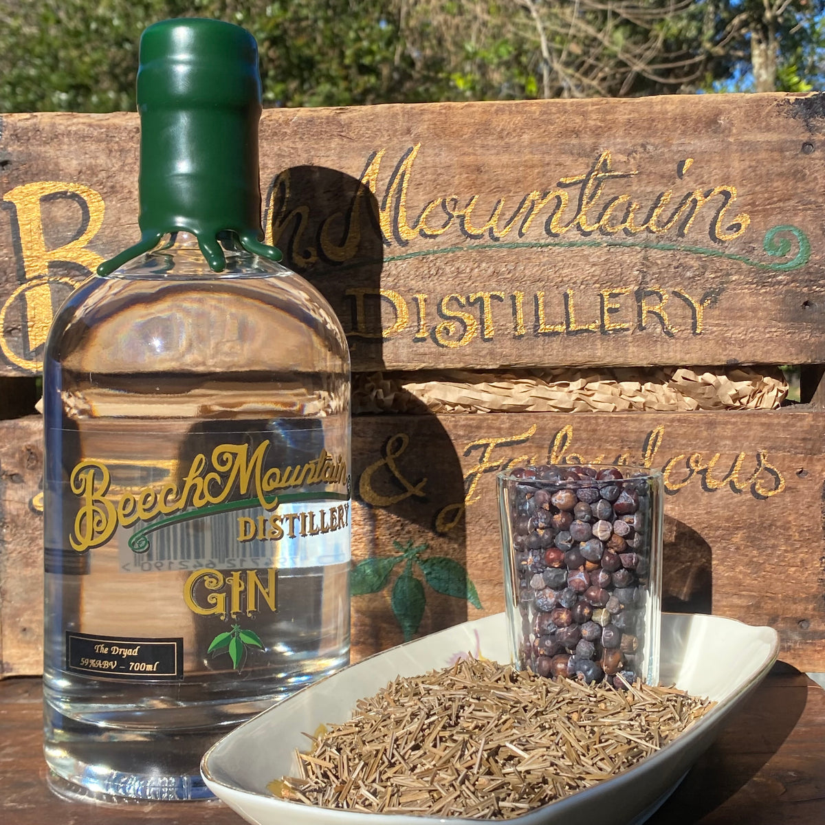 The Dryad - Navy Strength Gin – Beech Mountain Distillery