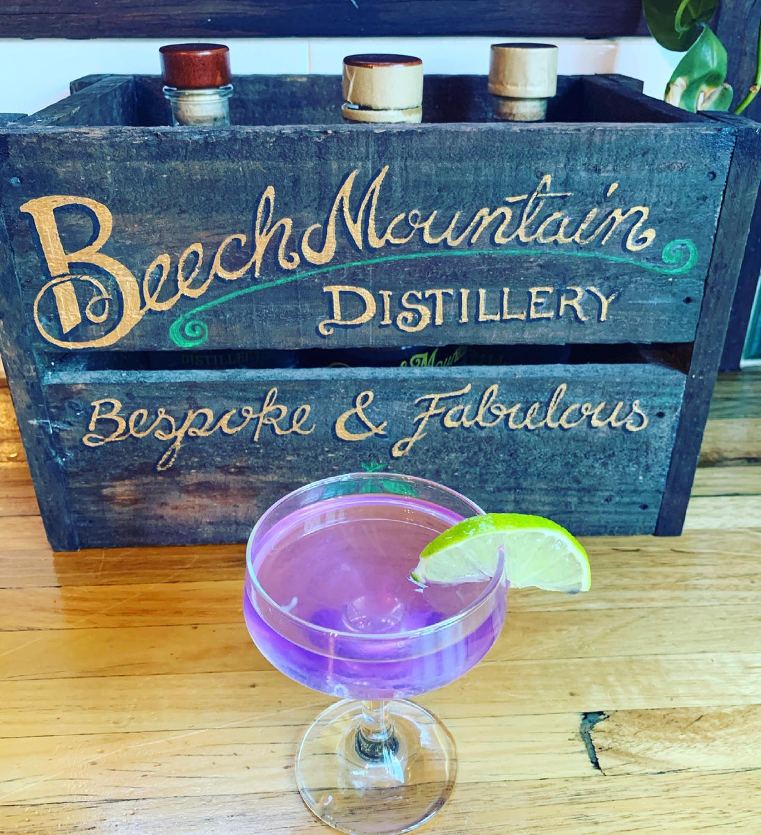 Butterfly Pea Gin – Beech Mountain Distillery